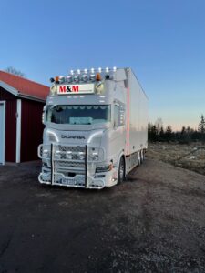 Takbåge Passar Scania NG Rostfri 5 extraljus Opolerad | Convoy Parts