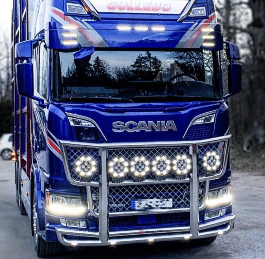 Frontskydd F-way Rostfri Passar Scania NG V2.0