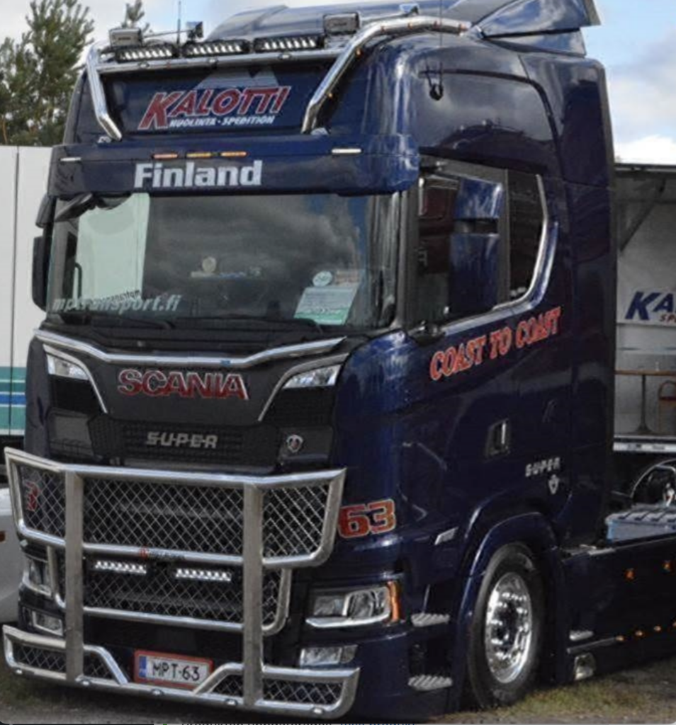 Frontskydd F-way Rostfri Passar Scania NG V6.0 | Convoy Parts
